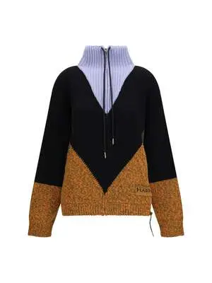 Marni M Wool And Cashmere Jacket - Multicolor