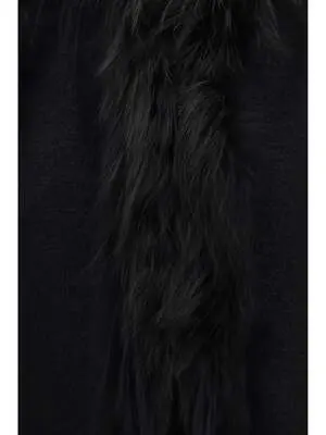 Fendi Wool And Fox Fur Gilet
