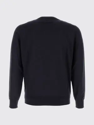 Zegna Crewneck Cashmere And Silk Jumper With Ribbed Trims