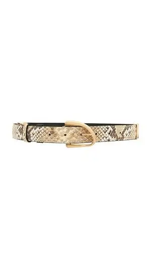 Cult Gaia Ailani Swivel Belt In Beige