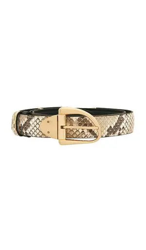 Cult Gaia Ailani Swivel Belt In Beige