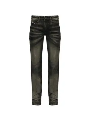 DIESEL® Straight-leg Jeans With A Bleached Effect
