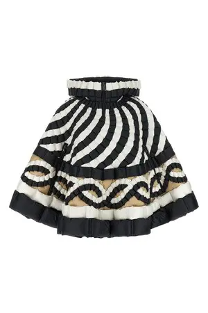 RAXXY 3d Color-block Cape - Multi