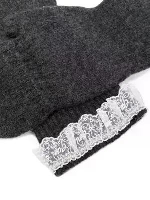 GANNI Wool Mittens