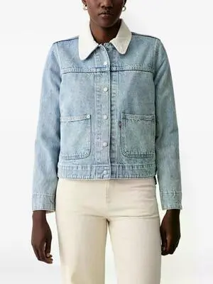 LEVI'S Utility Corduroy-collar Denim Jacket
