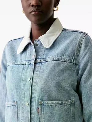 LEVI'S Utility Corduroy-collar Denim Jacket