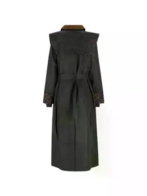 Barbour X Wp Waxed-cotton Belted Coat