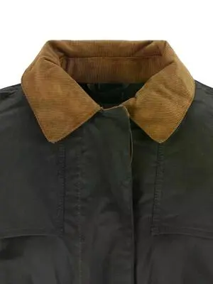 Barbour X Wp Waxed-cotton Belted Coat