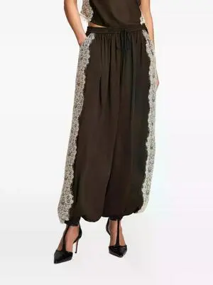 Cinq À Sept Esme Lace-trim Trousers
