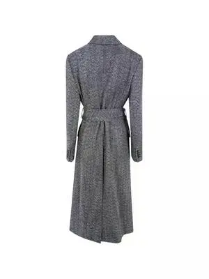 JOSEPH Belted Twill-weave Coat