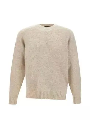 FILIPPO DE LAURENTIIS Crew-neck Sweater - Neutrals