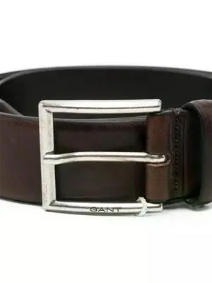 Gant Logo-engraved Buckle Belt