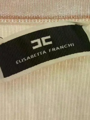 Elisabetta Franchi Monogram-trim Dress