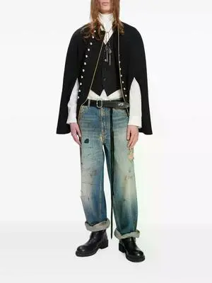 ANN DEMEULEMEESTER Lui Double-breasted Jacket