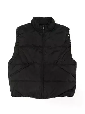 AGNES B. Quilted Padded Gilet