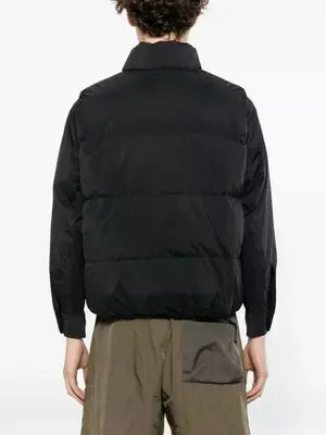 AGNES B. Quilted Padded Gilet