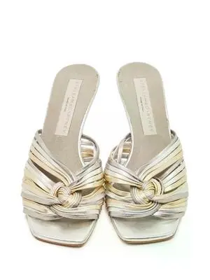 Stella McCartney Knotted Strap Slide Sandals