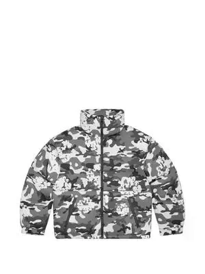 DENIM TEARS Cotton Wreath Camo Puffer Jacket