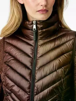 Dkny Chevron-quilted Gilet