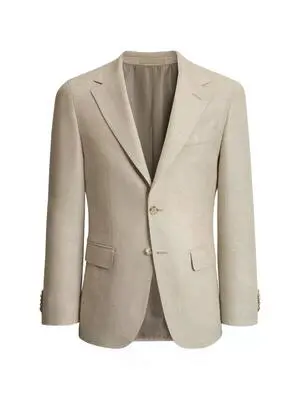 BOSS Regular-fit Blazer In Virgin Wool With Silk