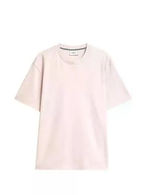 Pringle Of Scotland Logo-print Cotton T-shirt - Pink