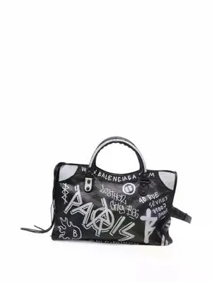 Balenciaga Graffiti City Tote Bag