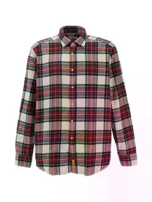 B.D.BAGGIES Bradford Check-pattern Flannel Shirt - Neutrals