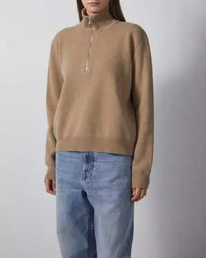 RÓHE Polo Zipped Moulin - Camel