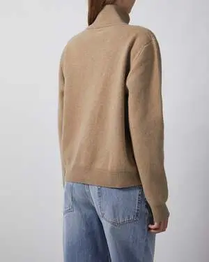 RÓHE Polo Zipped Moulin - Camel