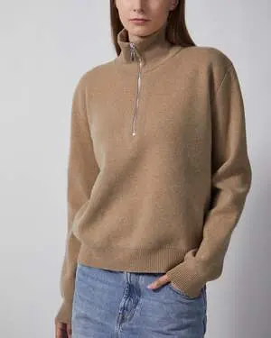 RÓHE Polo Zipped Moulin - Camel