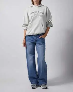 ANINE BING Sweatshirt Harvey Paris Stencil