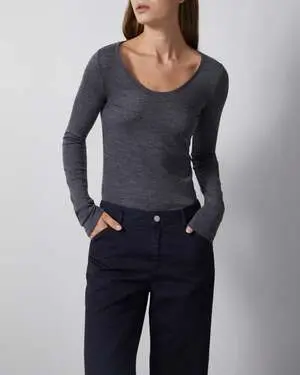 WAKAKUU Top Merino Wool Selene