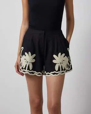 MALINA Shorts Fenya Embroidered