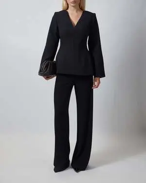 MALINA Top Ninni Cut-out Shoulder Hourglass