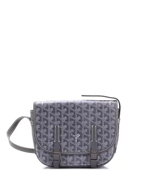 Goyard Pm Belvedere Messenger Bag Coated Canvas - Gray