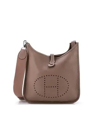 Hermès Pm Evelyne Bag Gen Iii Clemence - Gray