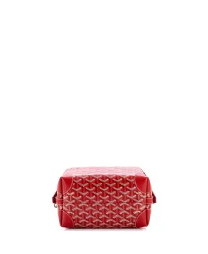 Goyard 25 Boeing Trousse De Toilette Pouch Coated Canvas