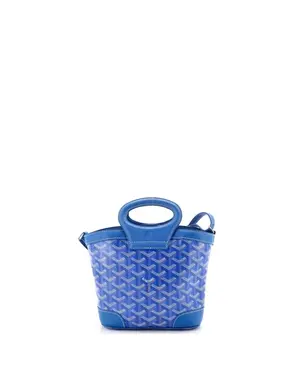Goyard Beluga Bag Coated Canvas - Blue