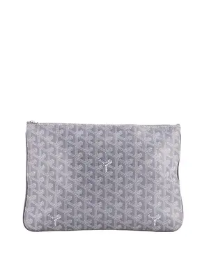 Goyard Mm Senat Zip Pouch Coated Canvas