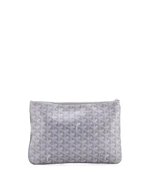 Goyard Mm Senat Zip Pouch Coated Canvas