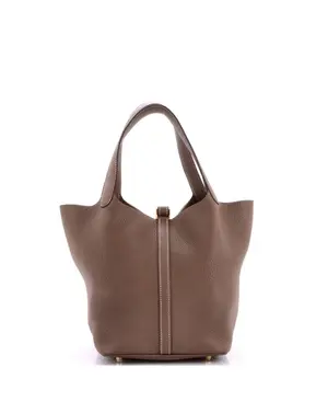 Hermès Mm Picotin Lock Bag Clemence