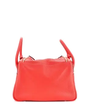 Hermès 30 Lindy Bag Clemence - Red