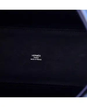 Hermès 27 Cabas H En Biais Tote Canvas With Leather