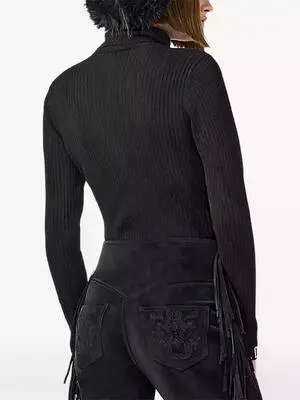 Goldbergh Mira Ribbed-knit Roll-neck Sweater