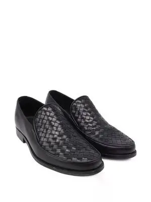 Bottega Veneta Intrecciato Woven Loafers