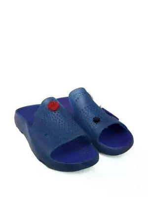 Burberry Stingray Charm-embellished Sandals - Blue