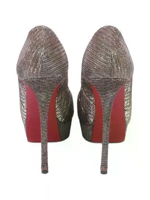 CHRISTIAN LOUBOUTIN Torsatoe Scallop Platform Pumps