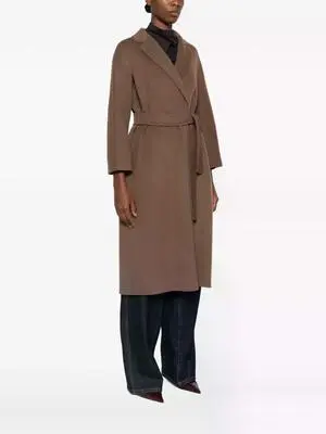 Max Mara Esturia Belted Notch-lapel Coat