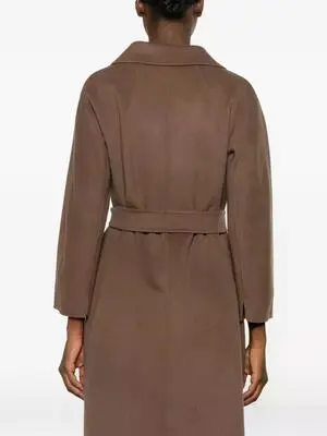 Max Mara Esturia Belted Notch-lapel Coat