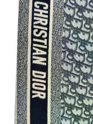 Dior 2010s Oblique Monogram Scarf